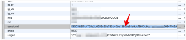 How to get Instagram session cookie? - ValvePress