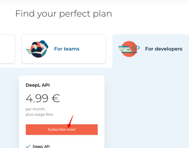 How to get a Deepl API authentication key - ValvePress