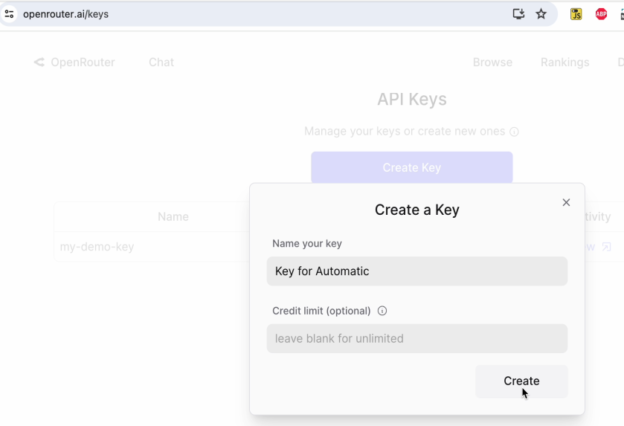 How to generate an OpenRouter API key for WordPress Automatic Plugin ...