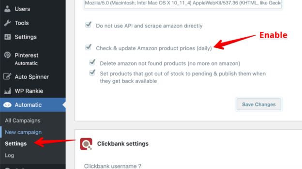 How to update Amazon products prices imported automatically using WordPress Automatic Plugin ...